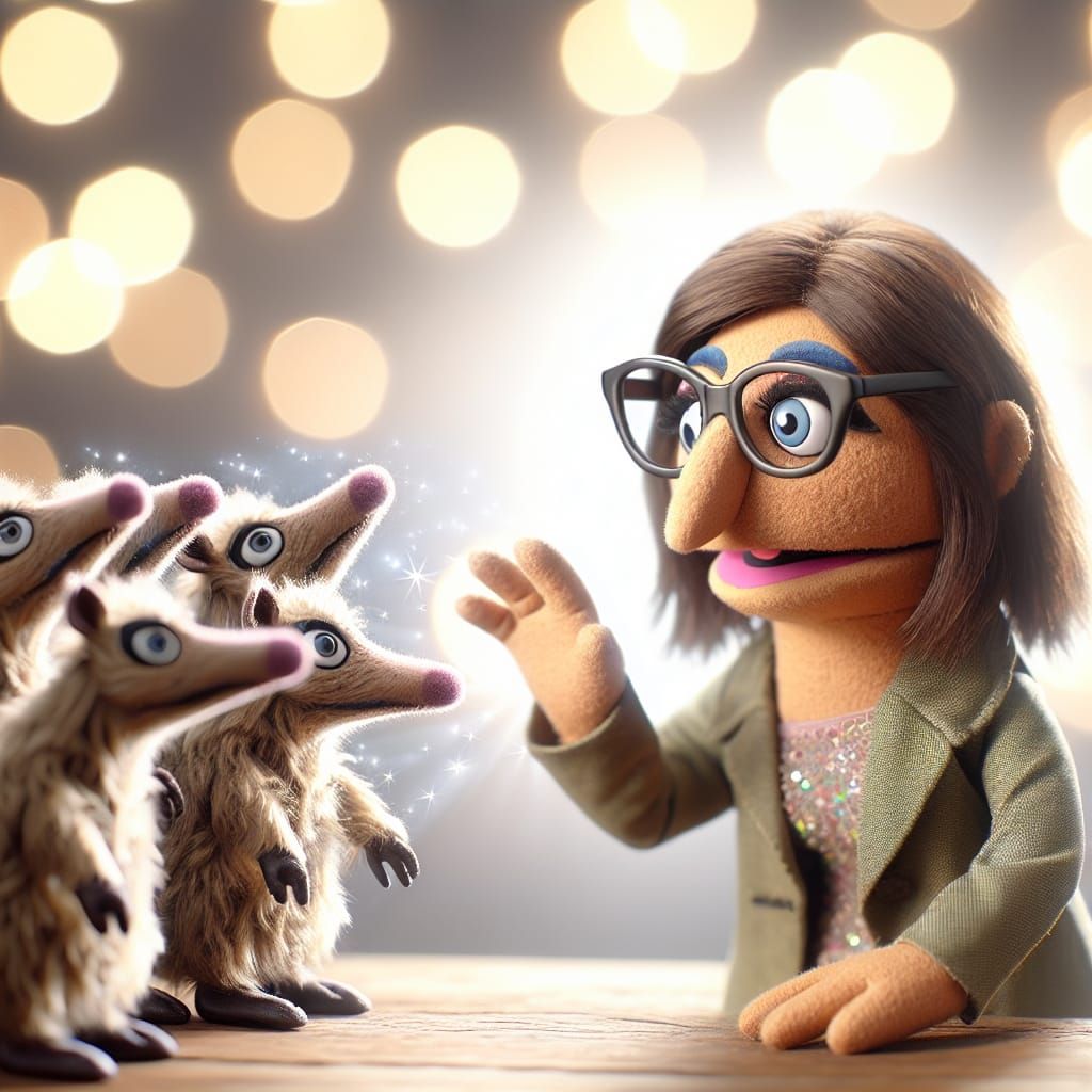 Muppets and Aardvarks - AI Generated Artwork - NightCafe Creator