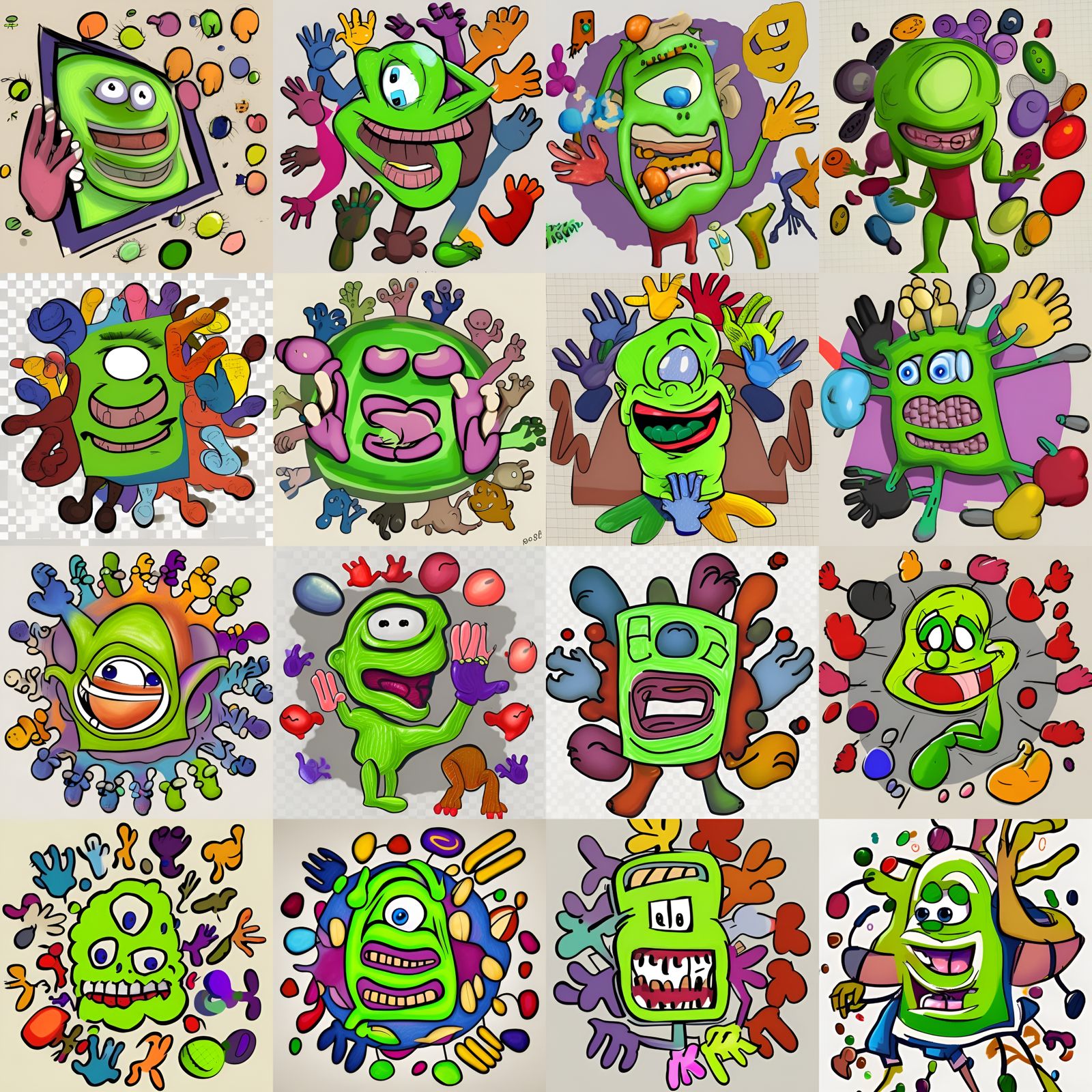 CHAOS monster - AI Generated Artwork - NightCafe Creator