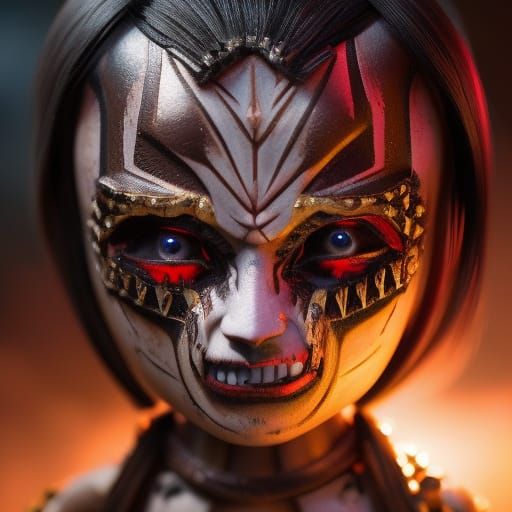 Creepy Doll - AI Generated Artwork - NightCafe Creator