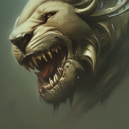 Lion - AI Generated Artwork - NightCafe Creator