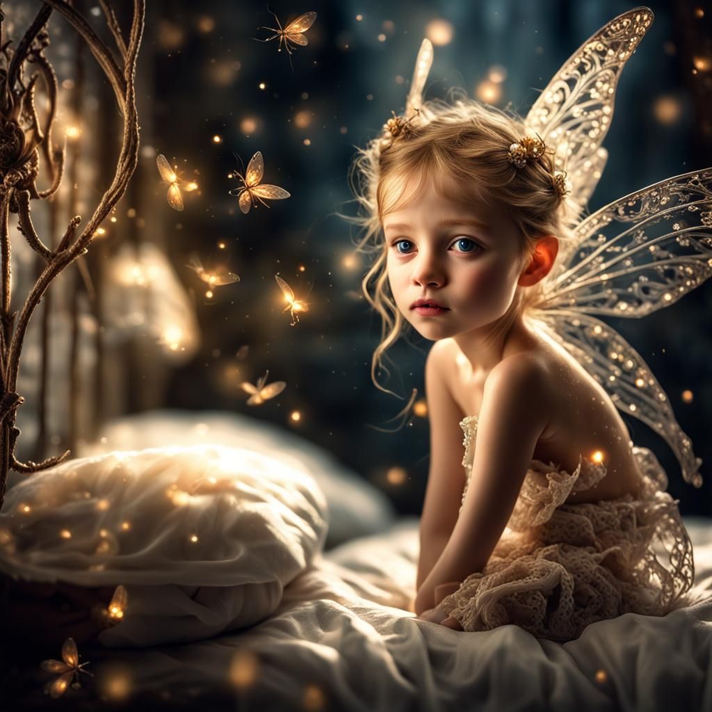 It's time to sleep, my angel - AI Generated Artwork - NightCafe Creator