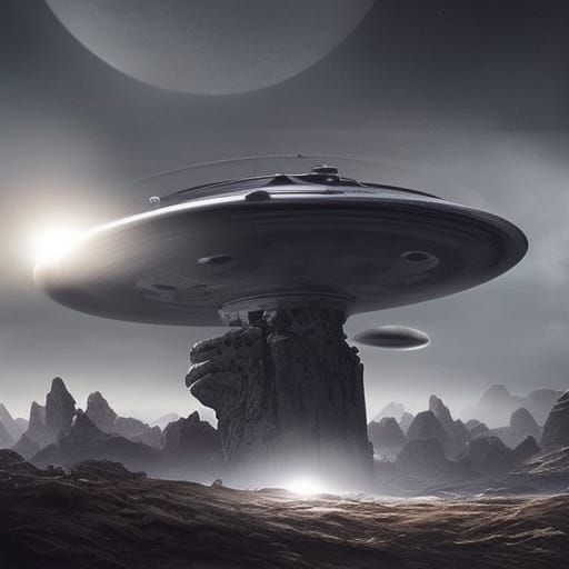UFO, alien, alien spacecraft, UFOs - AI Generated Artwork - NightCafe ...