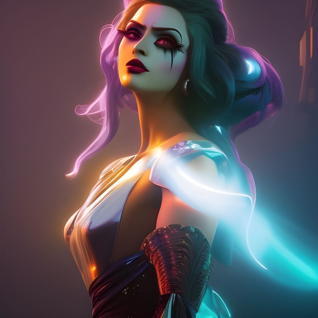 Cyber Circus #103 Glitz - AI Generated Artwork - NightCafe Creator