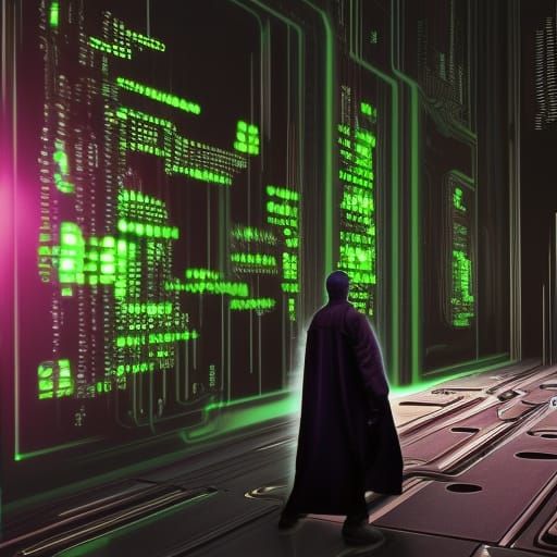 Walking the BORGSHIP - AI Generated Artwork - NightCafe Creator