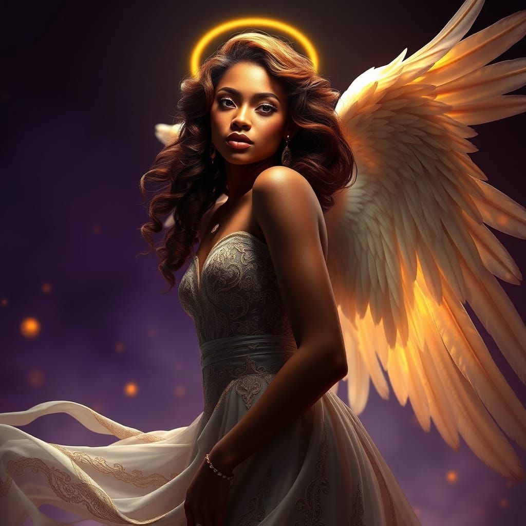 Brown skinned angel with soul in her eyes and love in her lips ...