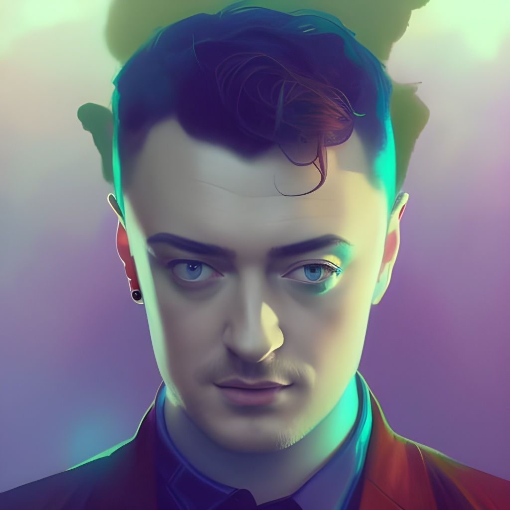 Sam Smith 02 - AI Generated Artwork - NightCafe Creator