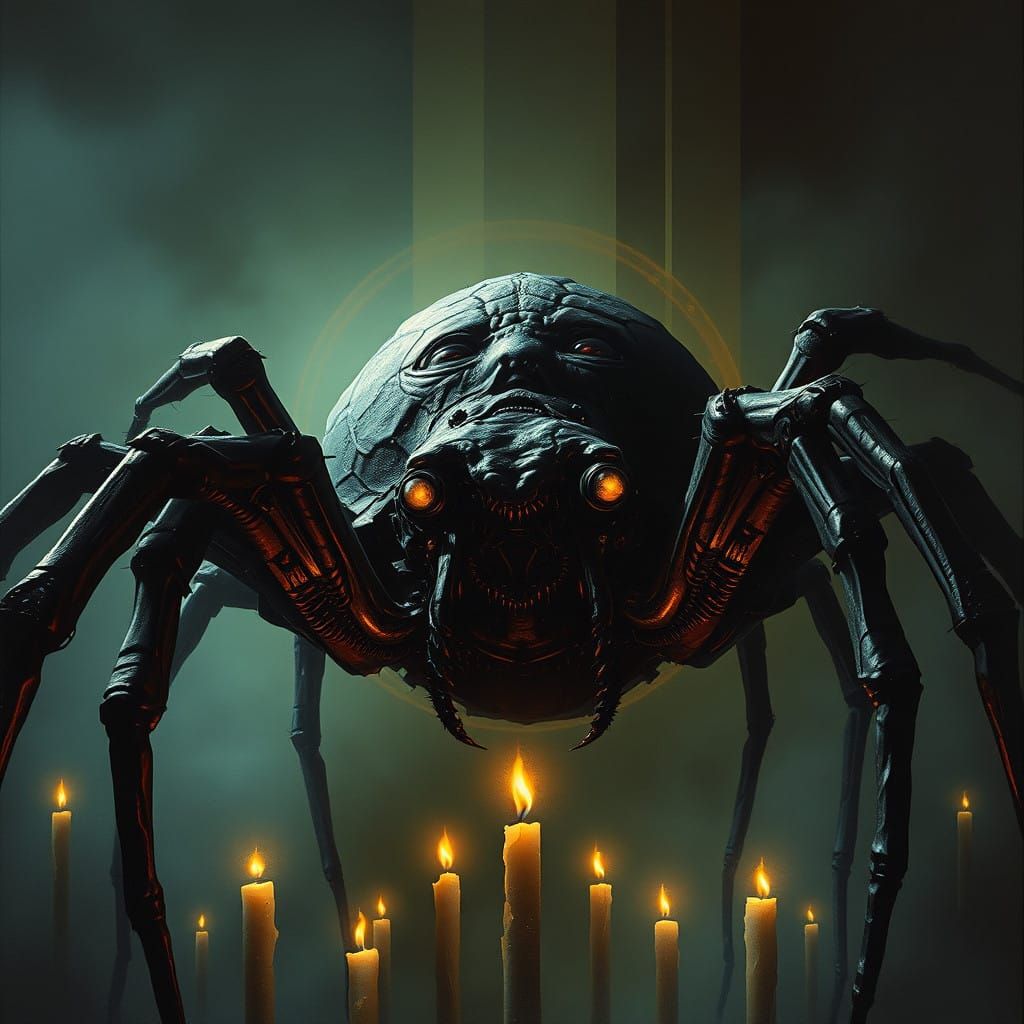 Human fused spider - Human fused spider