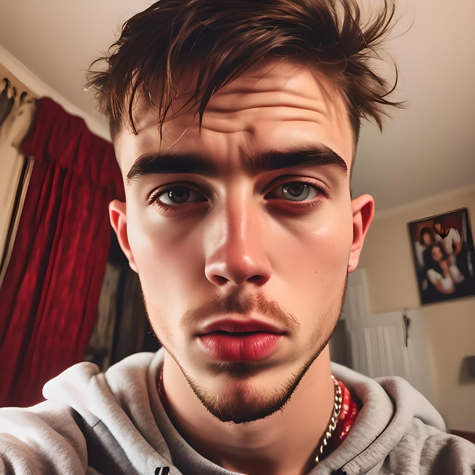 Flustered - AI Generated Artwork - NightCafe Creator