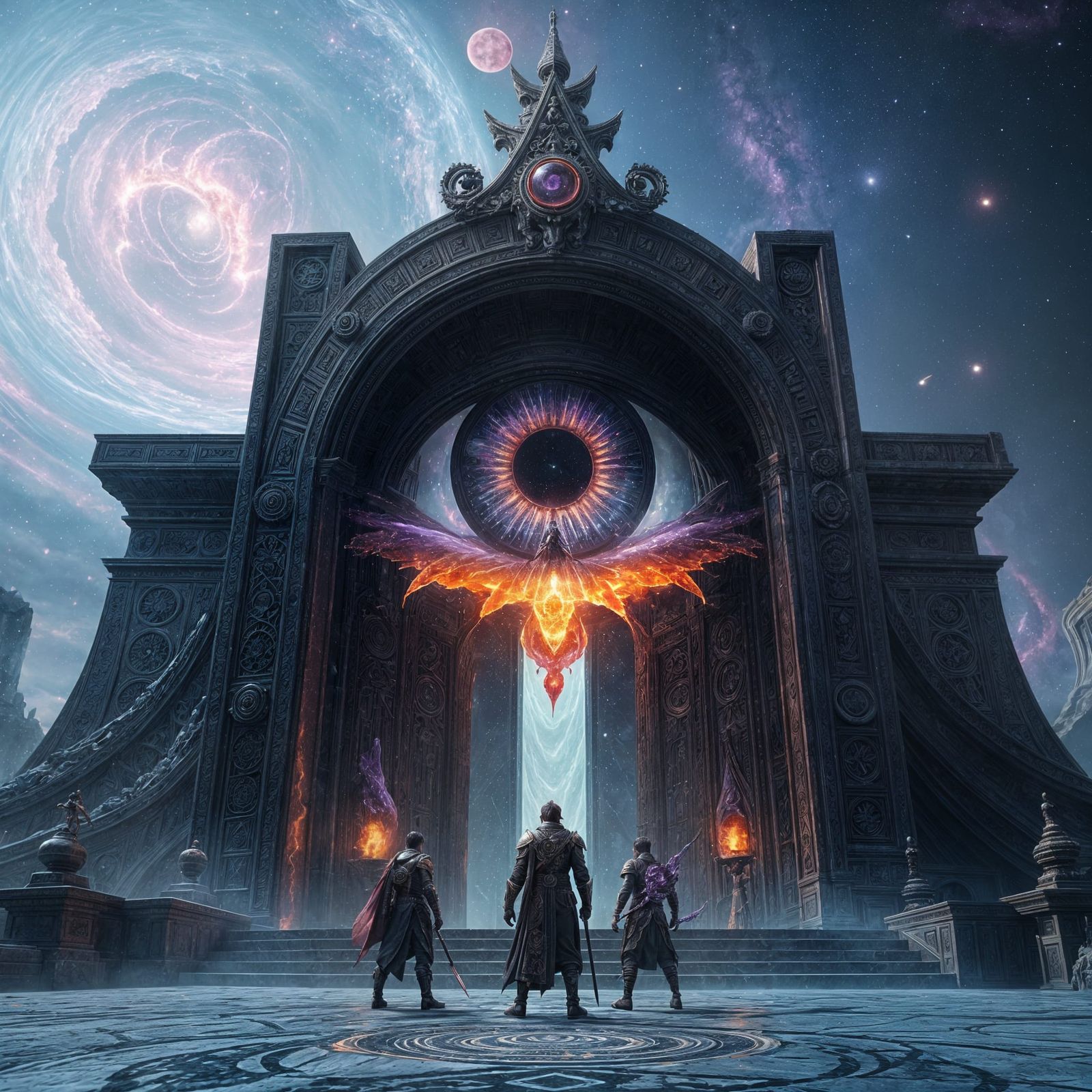 Gate to the Divine Testing Grounds - Celestial Guardian Over...