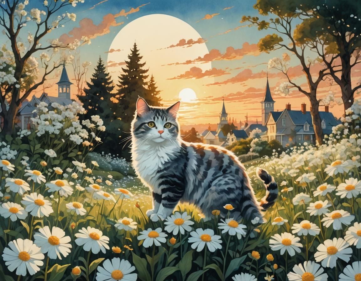 Morning Walk - AI Generated Artwork - NightCafe Creator