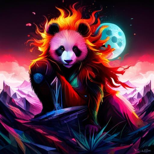 Epic Panda - AI Generated Artwork - NightCafe Creator
