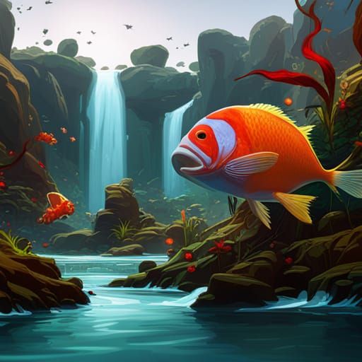 some_failure is a fish irl - AI Generated Artwork - NightCafe Creator