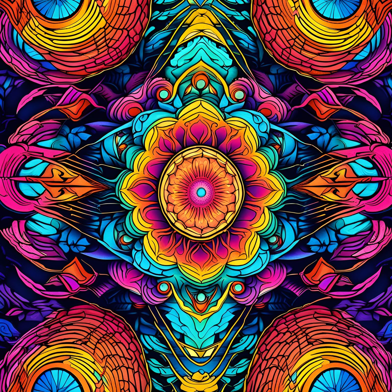 Multiple filters aesthetically pleasing intricate design using ...