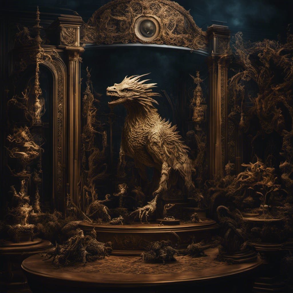 CRYPTID MONSTER PORTRAIT EVOLVED 2 - AI Generated Artwork - NightCafe ...