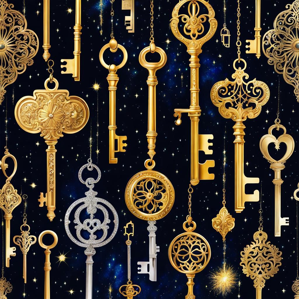 Large keys - AI Generated Artwork - NightCafe Creator