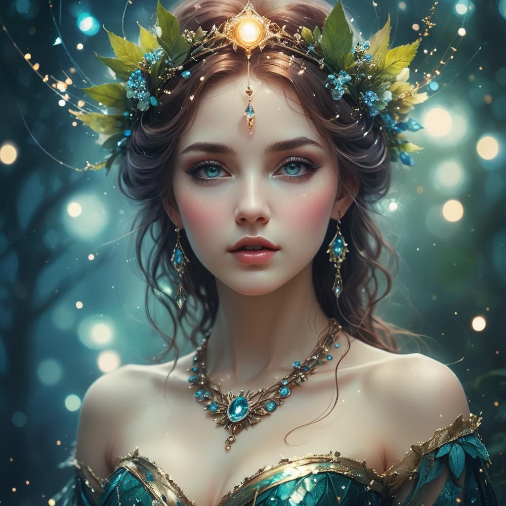 The forest princess - AI Generated Artwork - NightCafe Creator