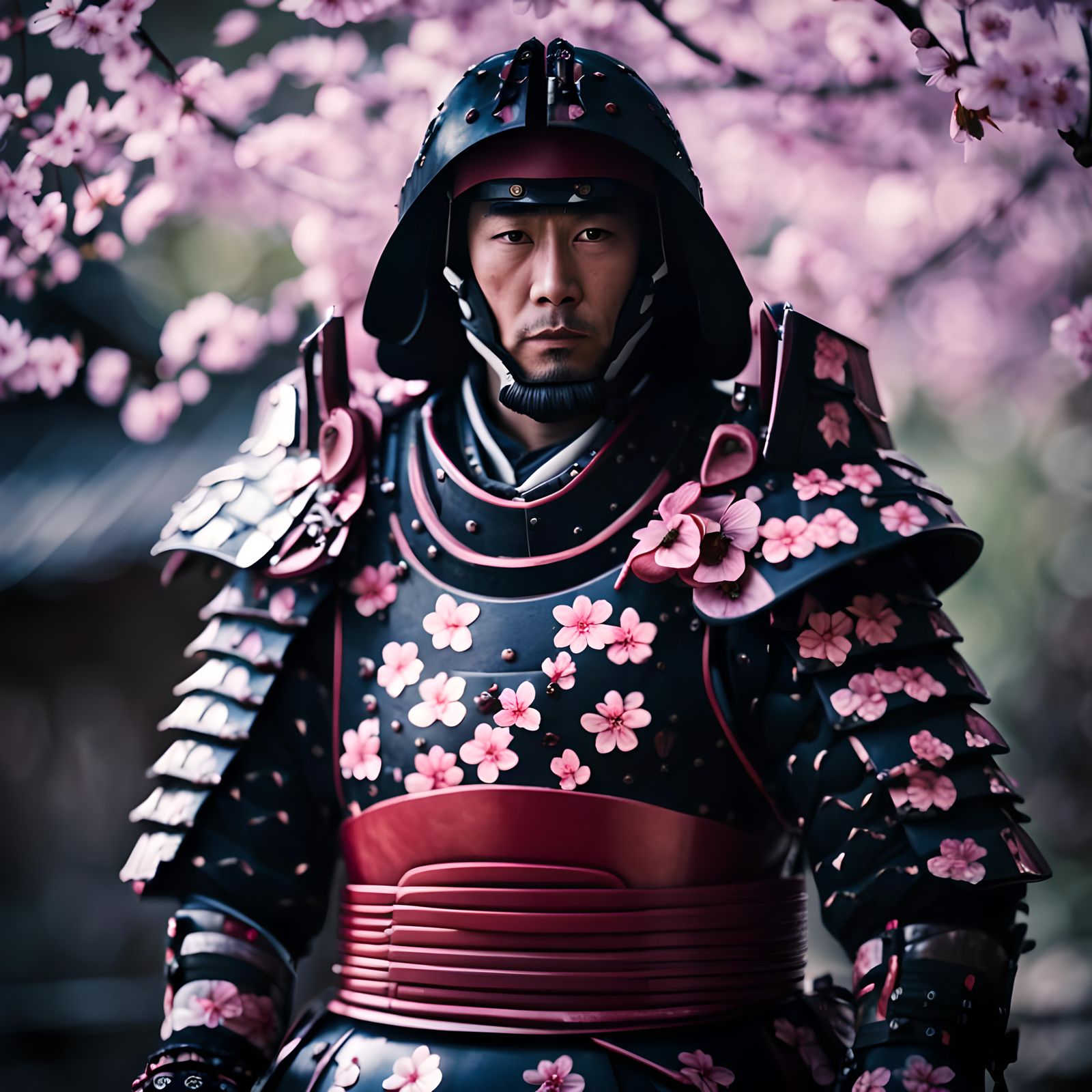 Cherry Blossom Ronin - AI Generated Artwork - NightCafe Creator
