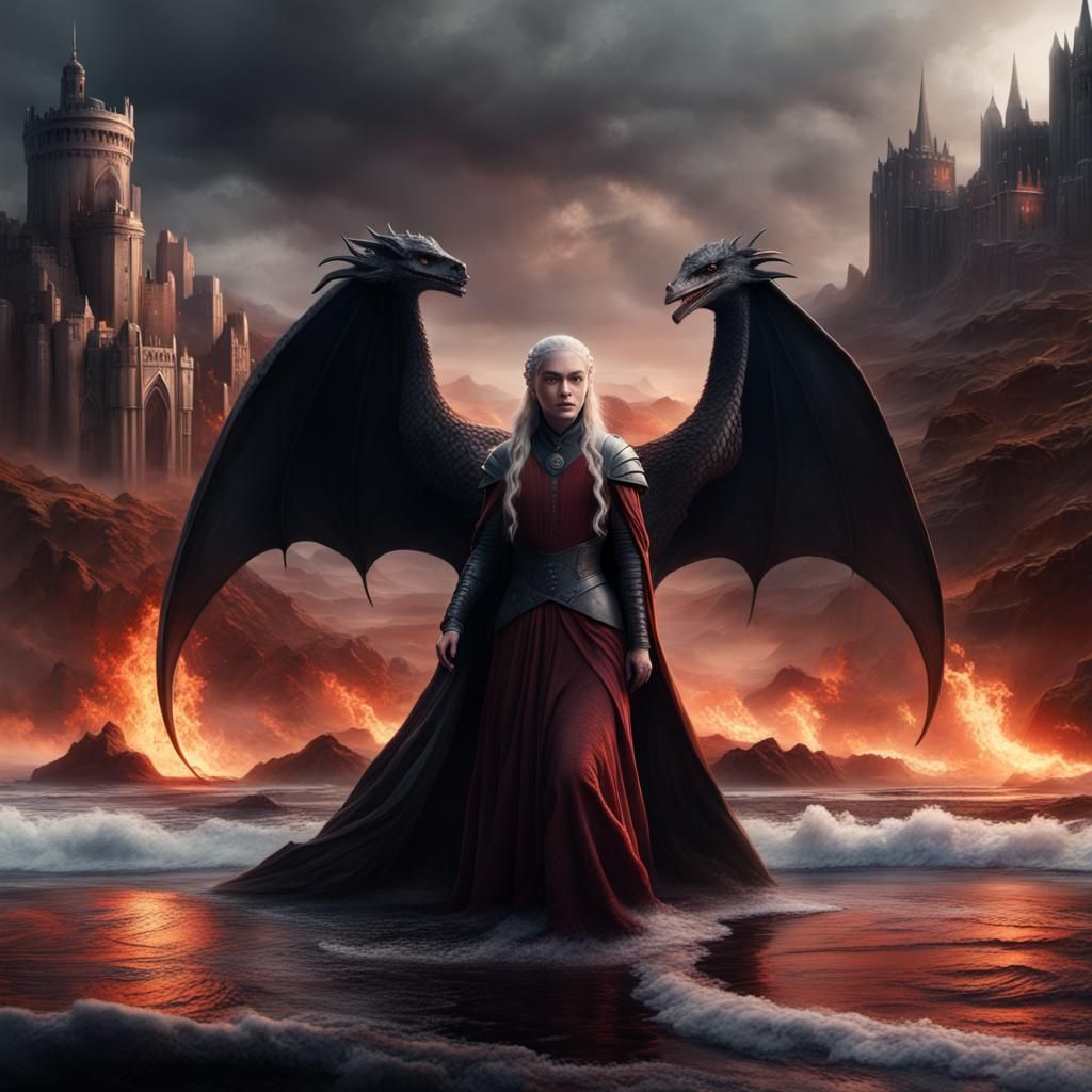 Rheanyra Targaryen - AI Generated Artwork - NightCafe Creator