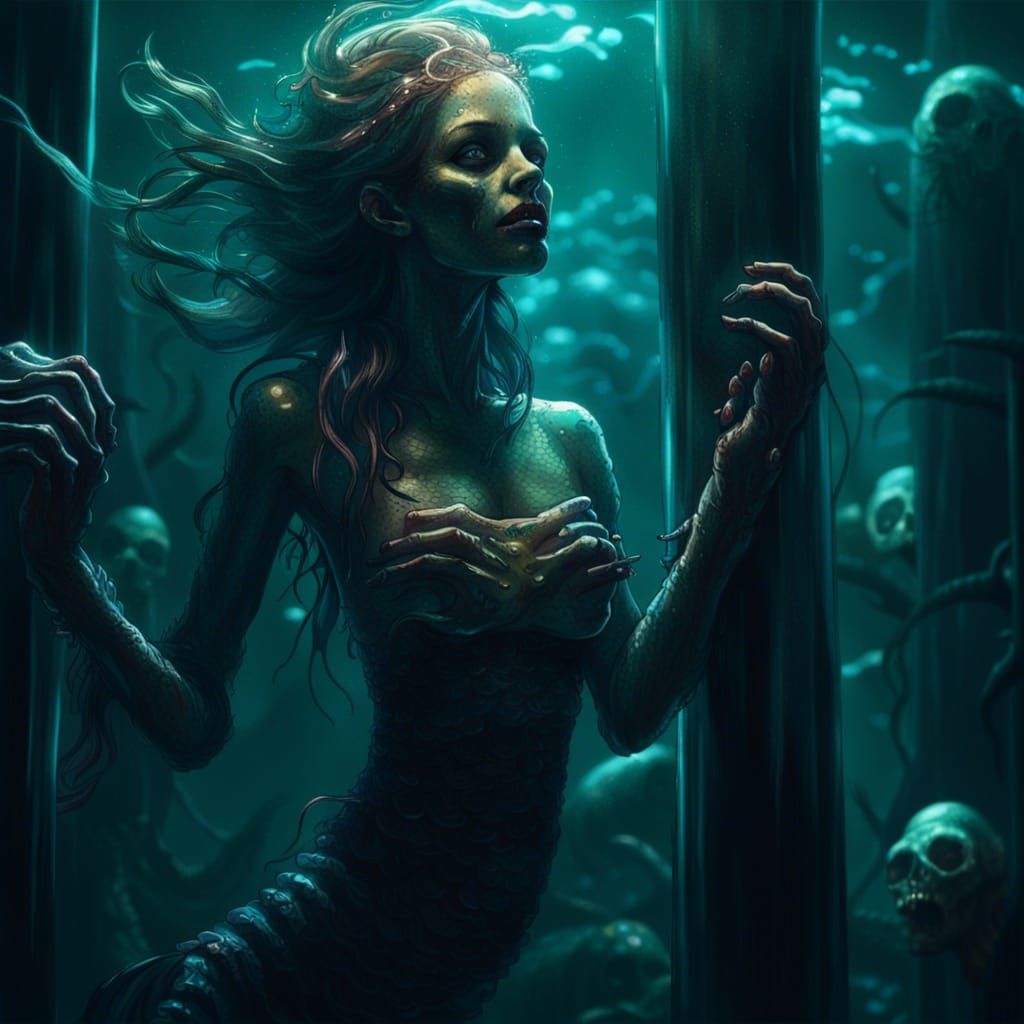 Dark experiments 1 - AI Generated Artwork - NightCafe Creator