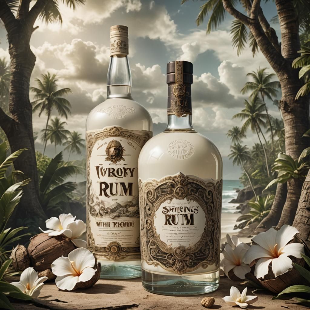 Ivory Springs Rum - AI Generated Artwork - NightCafe Creator