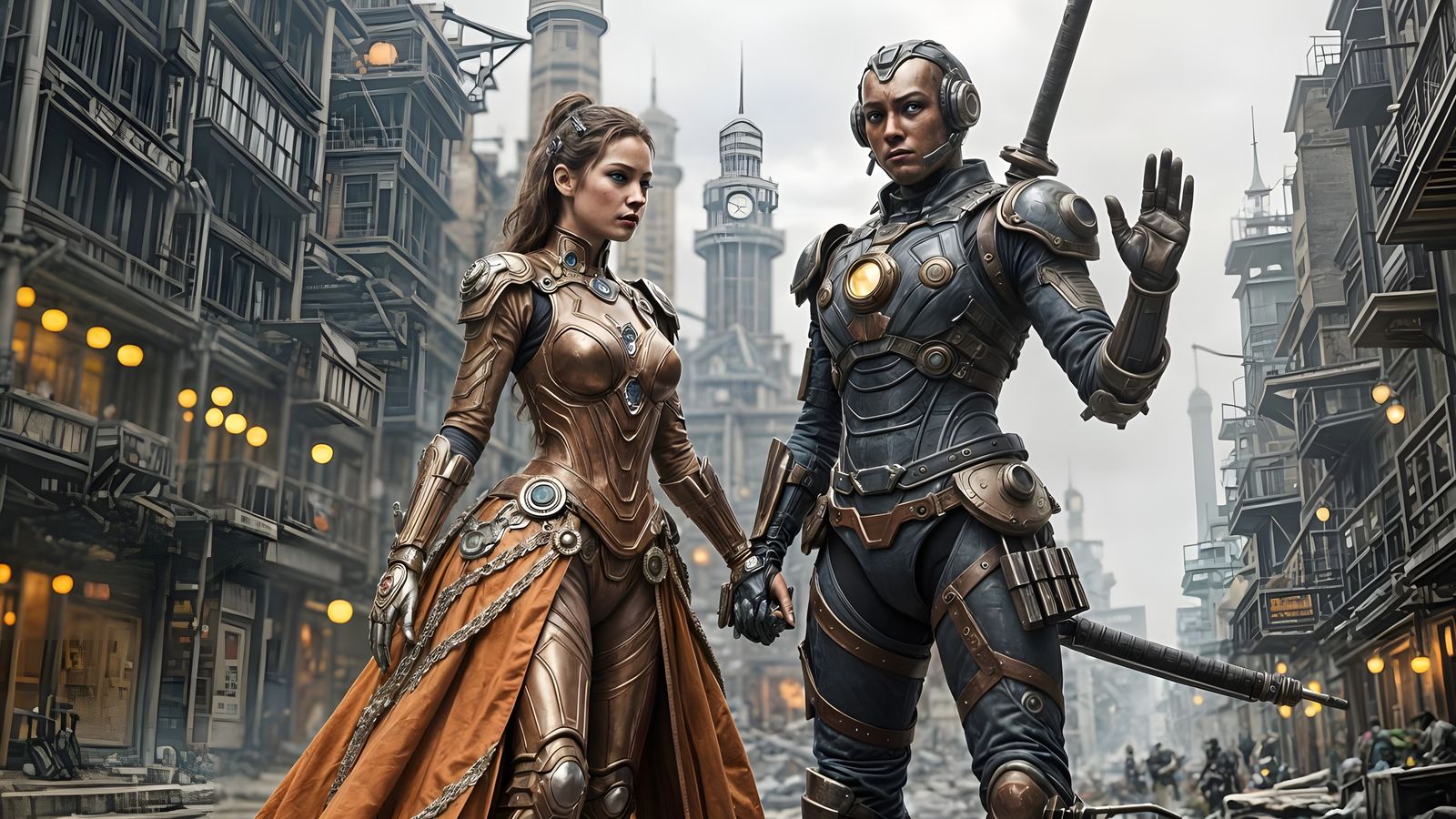 Steampunk Cinderella feat the age of the steampunk shogun