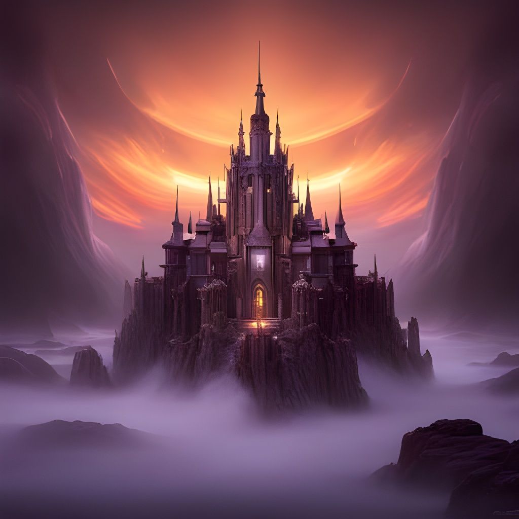 sky castle - AI Generated Artwork - NightCafe Creator