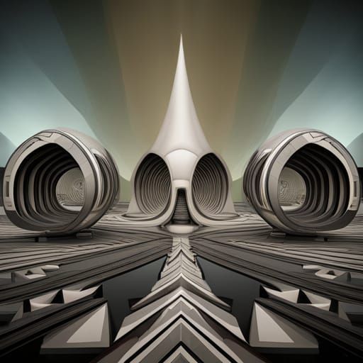 geometric alien creatures from mars - AI Generated Artwork - NightCafe ...