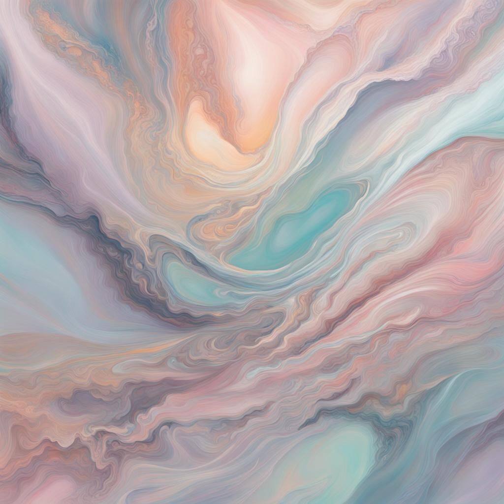 Abstract art pastels