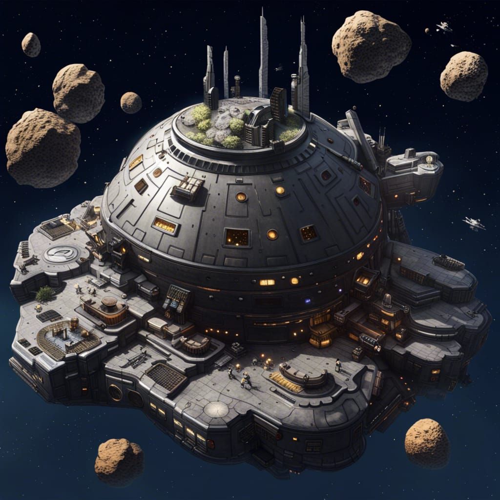 Starbase Magellan - AI Generated Artwork - NightCafe Creator