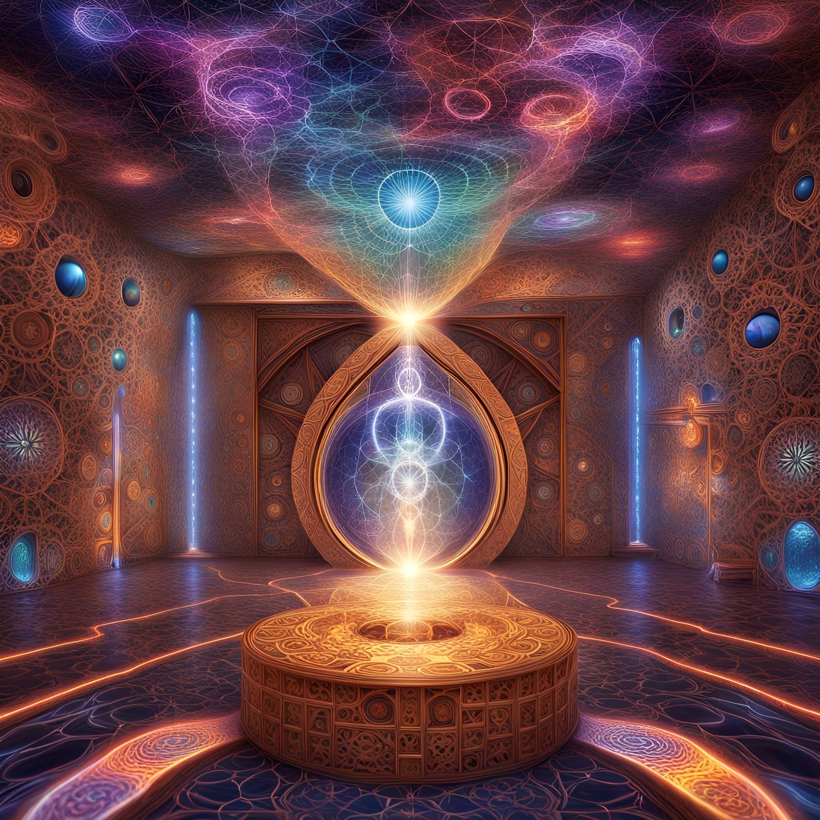 11-dimensional, etheric DMT healing room, chakral alignment, spiritual ...