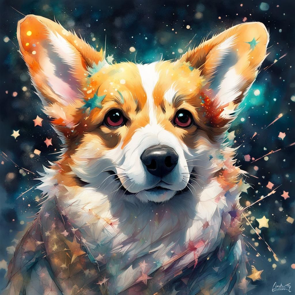 Corgi - AI Generated Artwork - NightCafe Creator