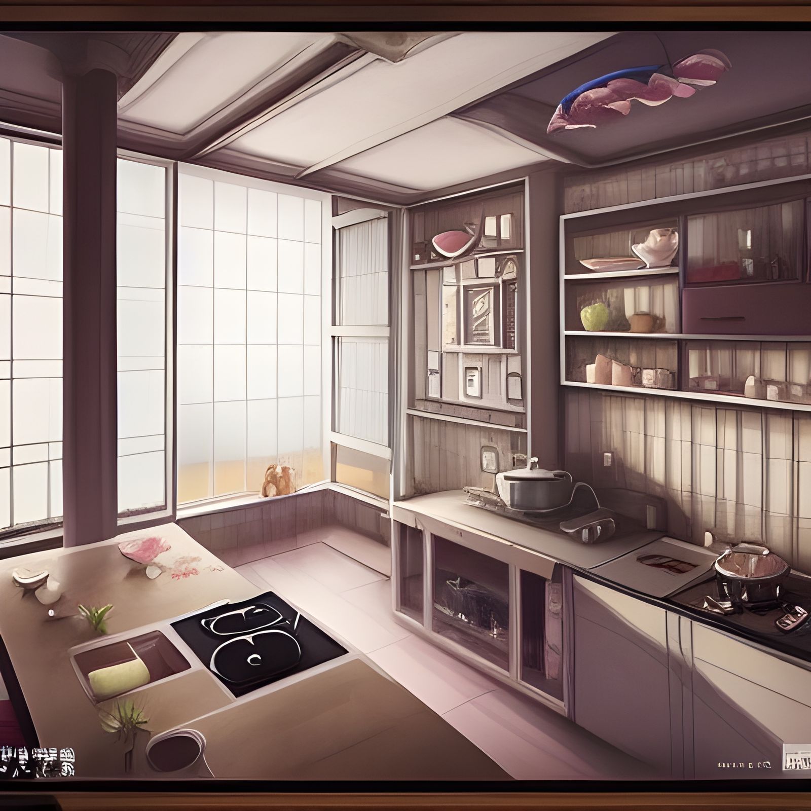 Japanese Apartment - AI Generated Artwork - NightCafe Creator