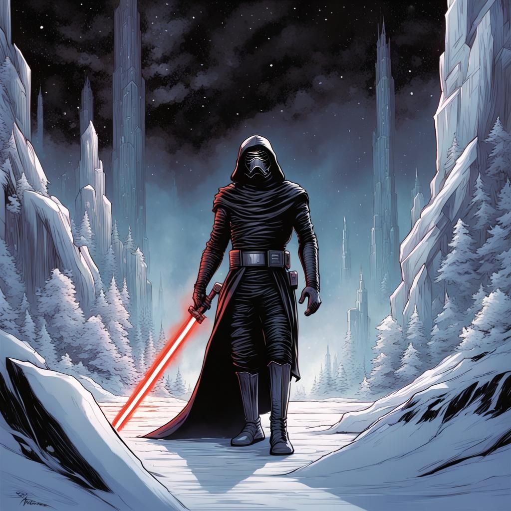 Kylo Ren - AI Generated Artwork - NightCafe Creator