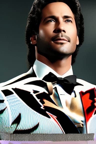 White Textured Tuxedo HyperDetailed HyperIntricate HyperMeticulous ...