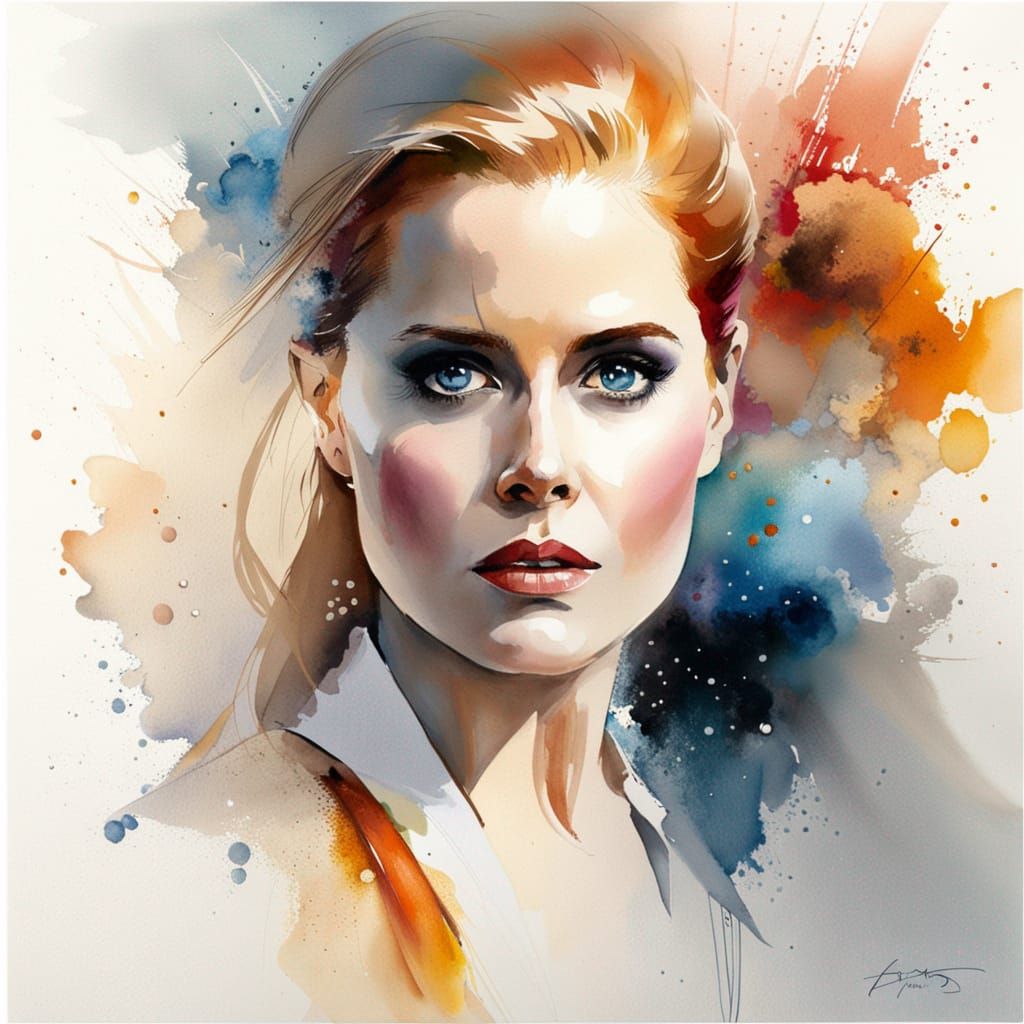 Amy Adams - AI Generated Artwork - NightCafe Creator