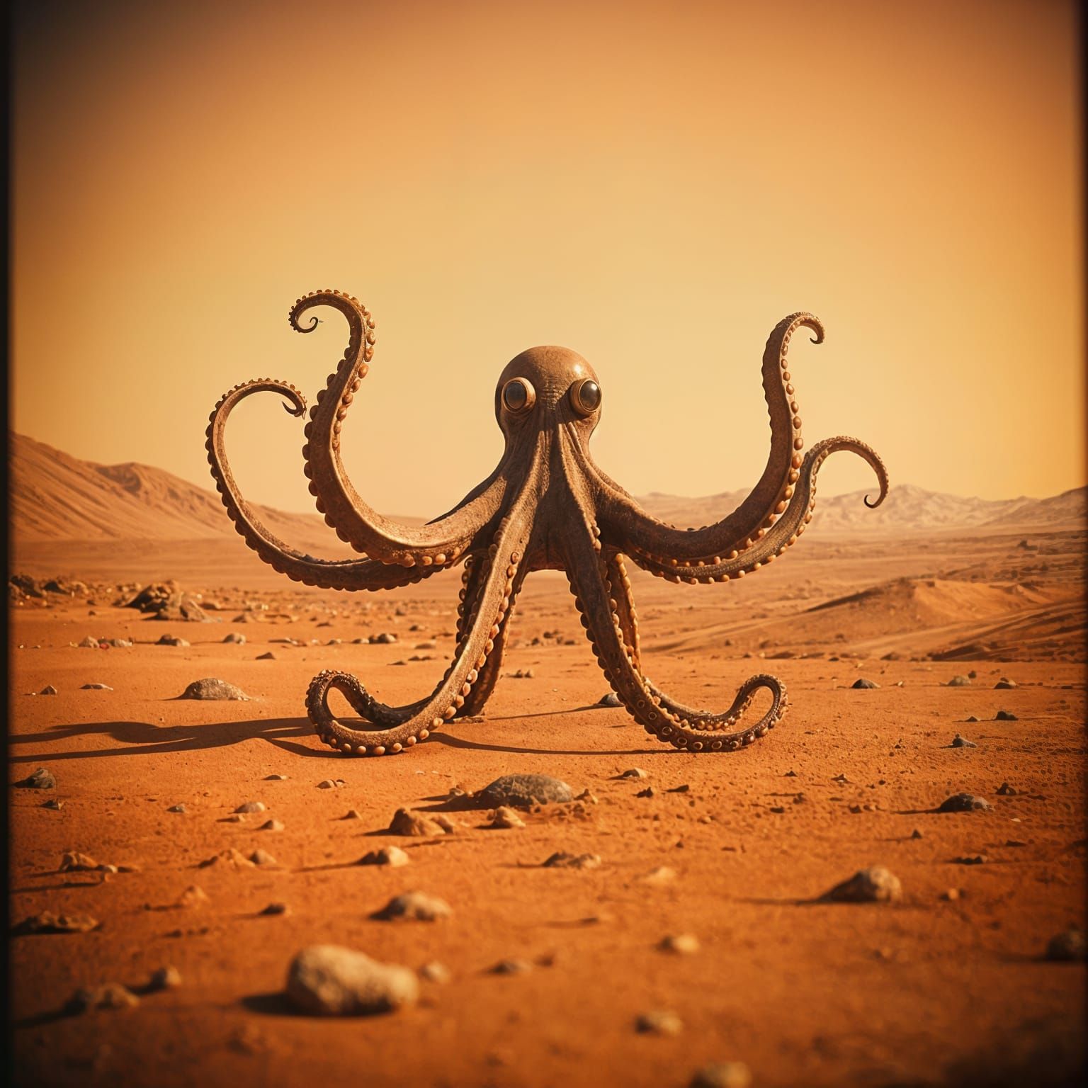 Octopus found in the mars - Mars Odyssey: Cinematic Discover...