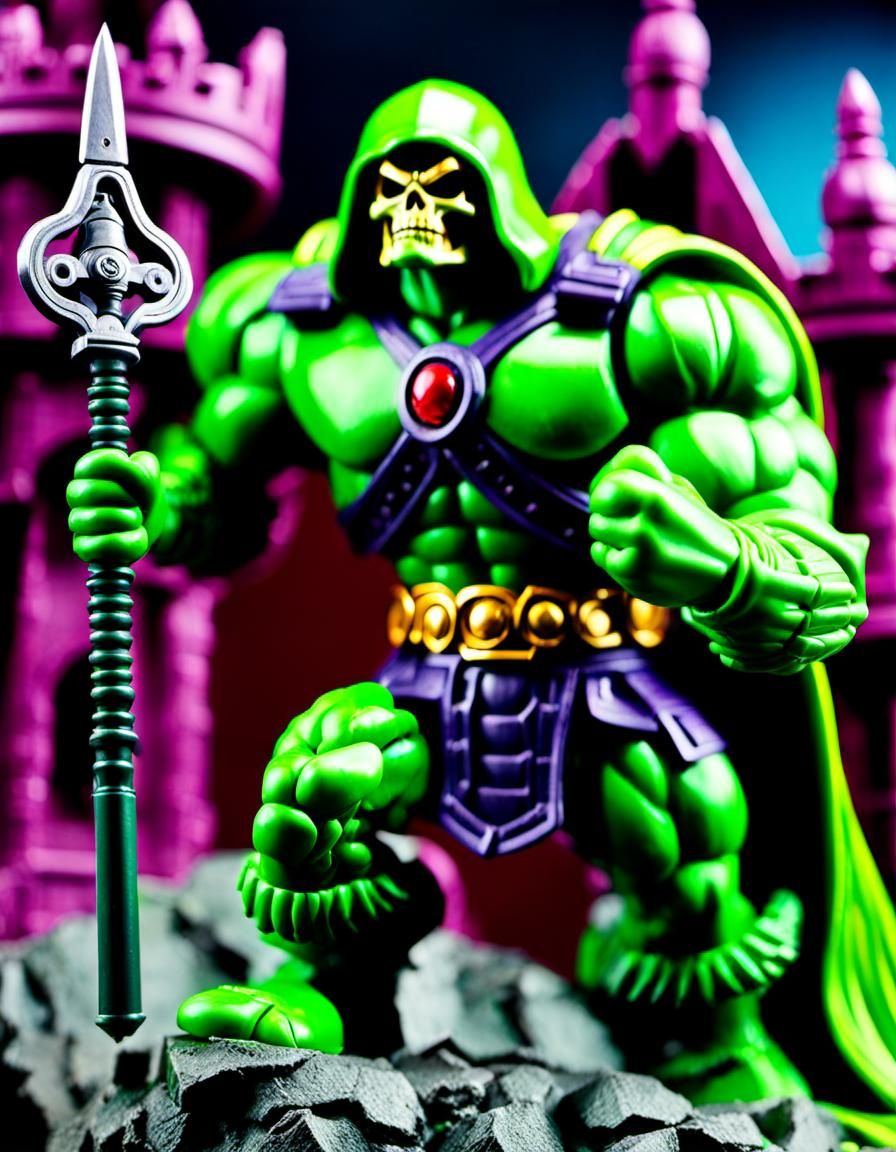 Figure Fusion Collection: Skull Hulk 💀 + 💚 - AI Generated Artwork ...