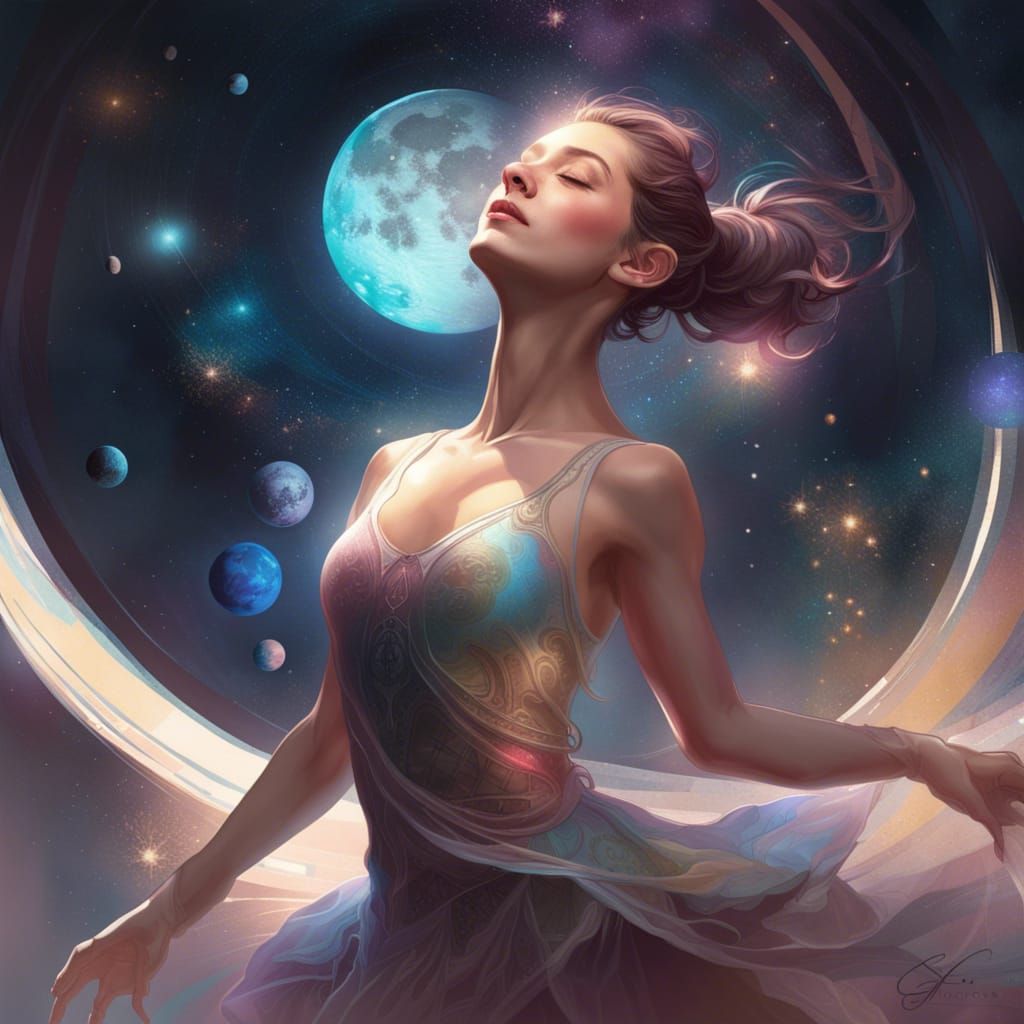 Ballet dancer - AI Generated Artwork - NightCafe Creator