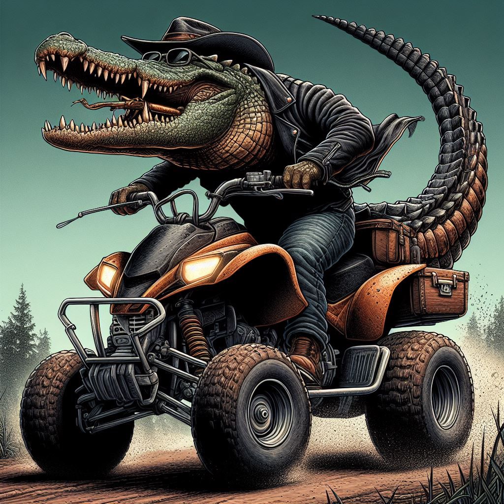 Crocodile Dundee - AI Generated Artwork - NightCafe Creator