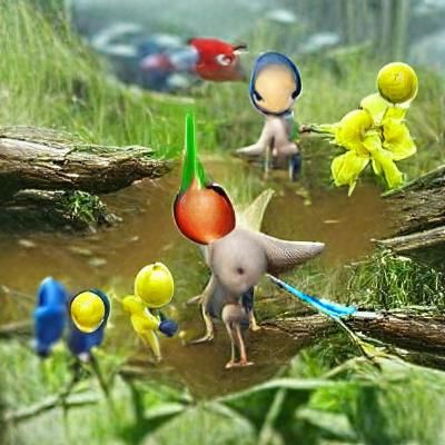 Pikmin 4 - AI Generated Artwork - NightCafe Creator