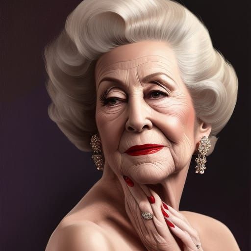 Mature 1950s Housewife - AI Generated Artwork - NightCafe Creator