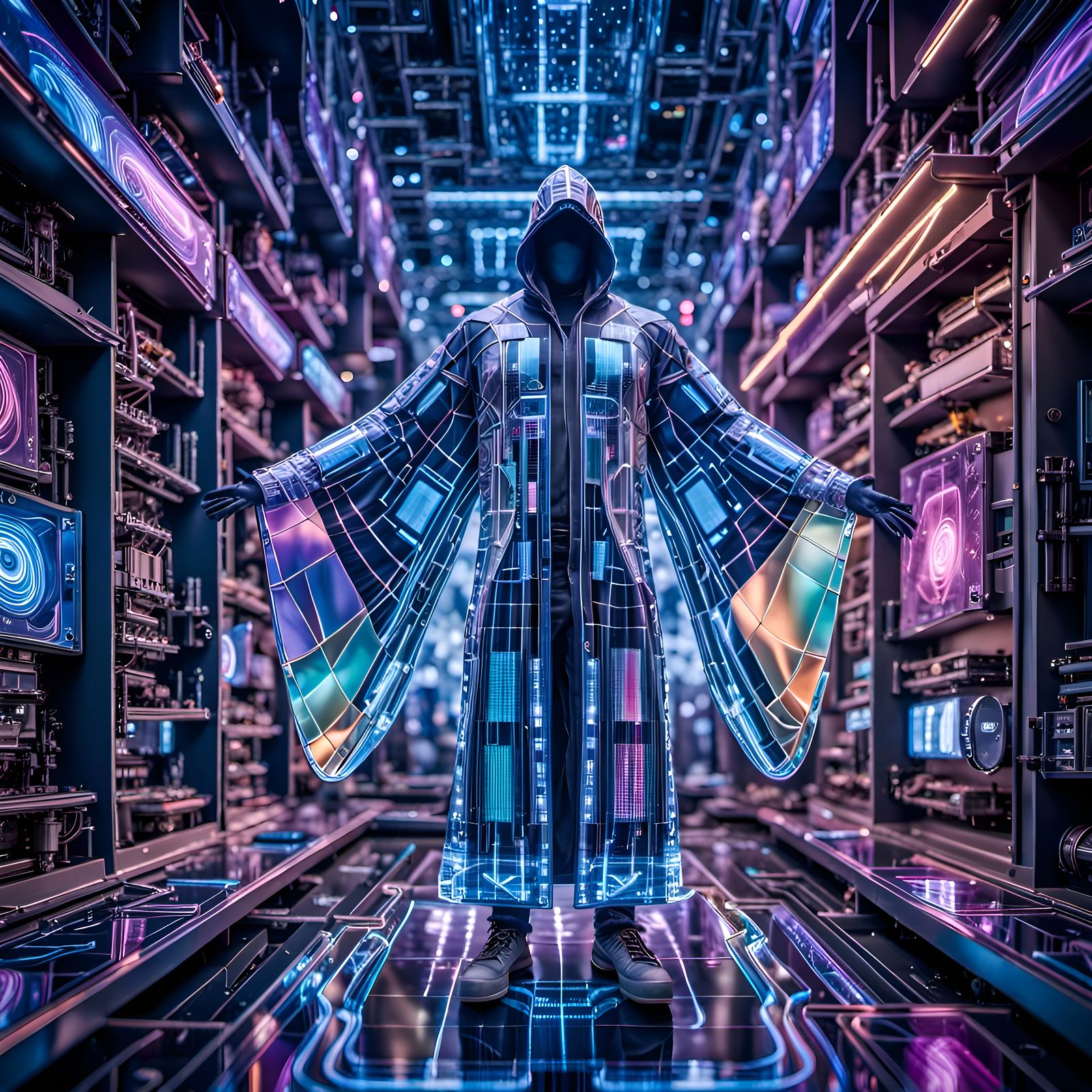 Welcome To The Matrix - AI Generated Artwork - NightCafe Creator