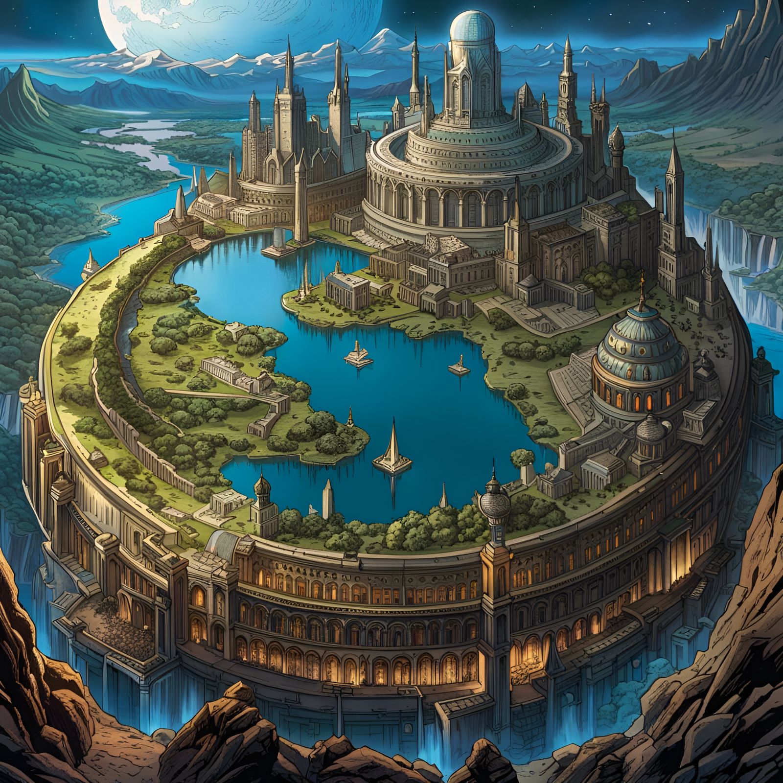 Hyperborea - AI Generated Artwork - NightCafe Creator