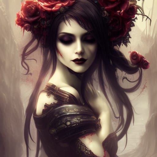 Vampire Queen, Evolved - AI Generated Artwork - NightCafe Creator