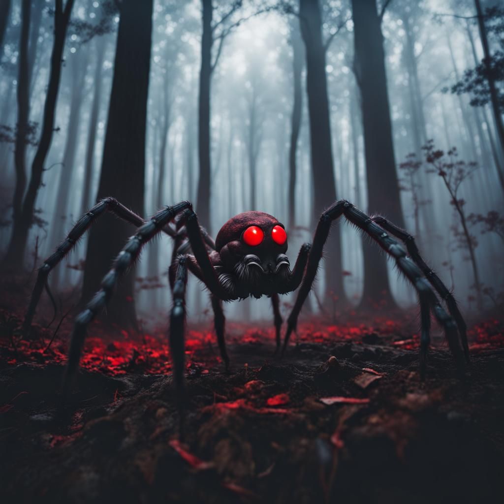 The World of Lovecraft - Eldritch Spider - AI Generated Artwork ...