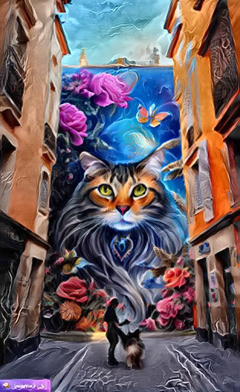 City mural - AI Generated Artwork - NightCafe Creator