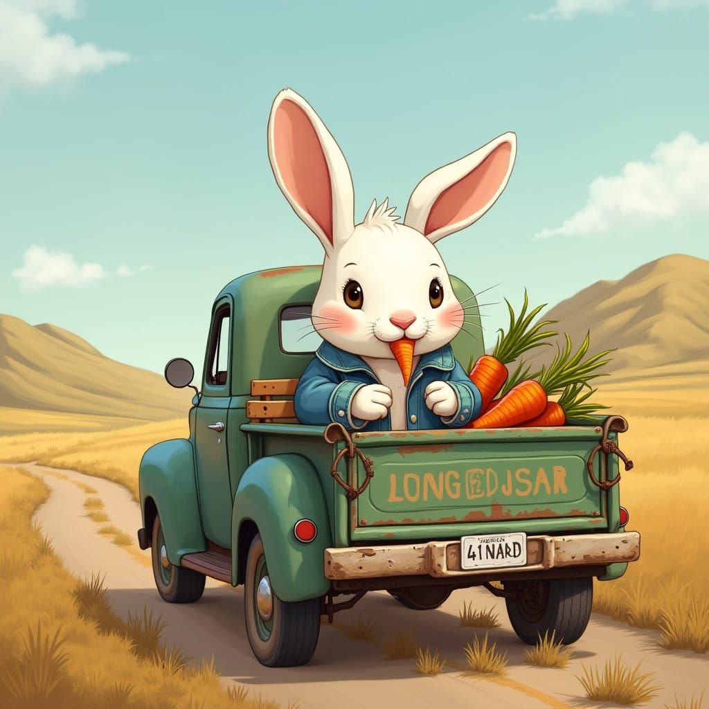 Peter rabbits carrot ride - Whimsical Bunny Rides in Rustic ...