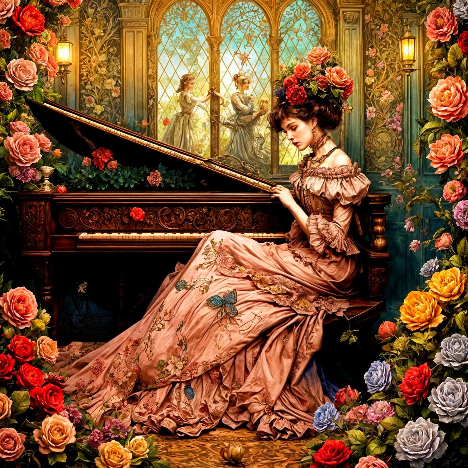 Arthur Rackham, Background, colorful, Digital painting, Elegance ...