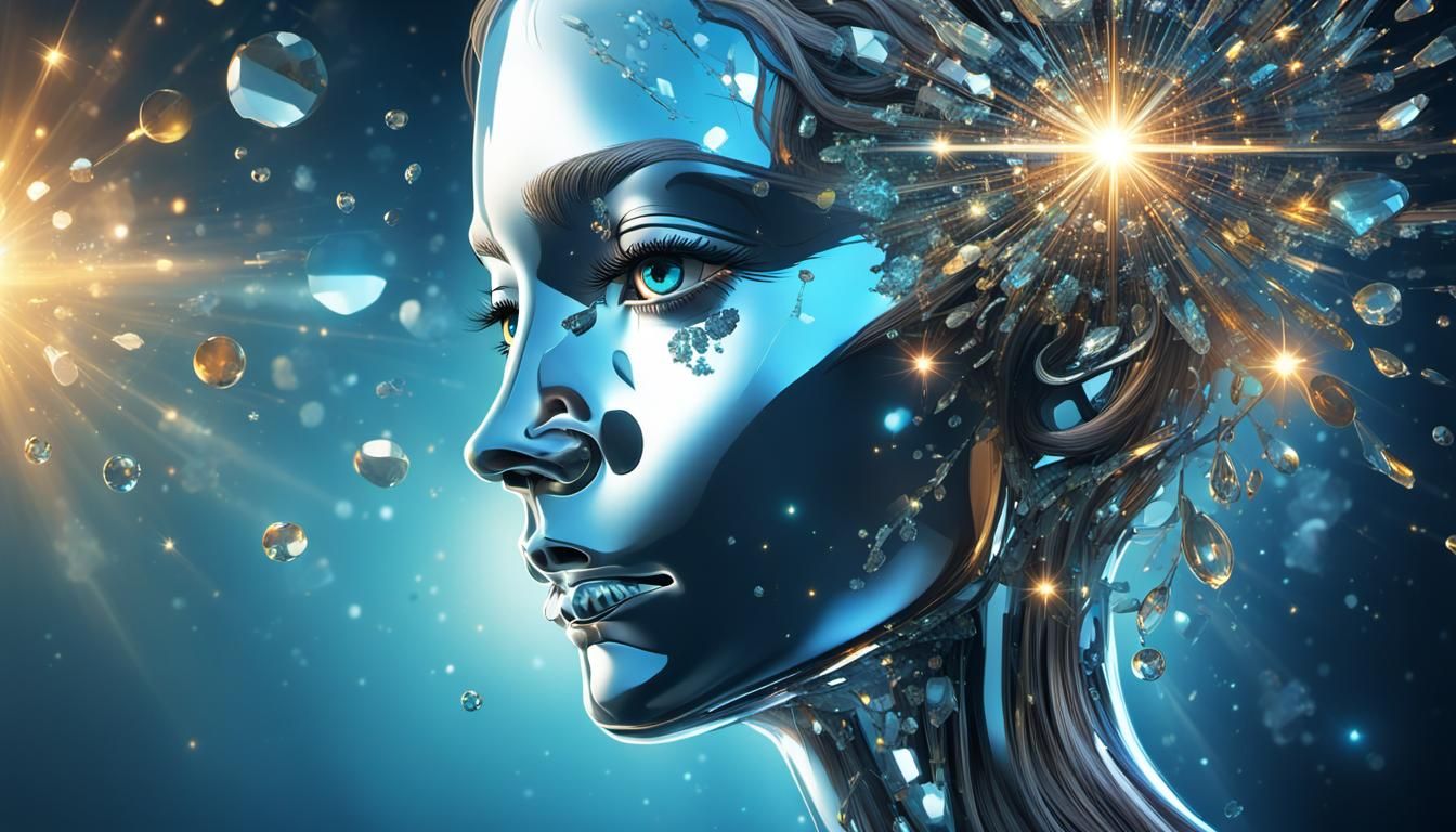 A mirror of the human soul - AI Generated Artwork - NightCafe Creator