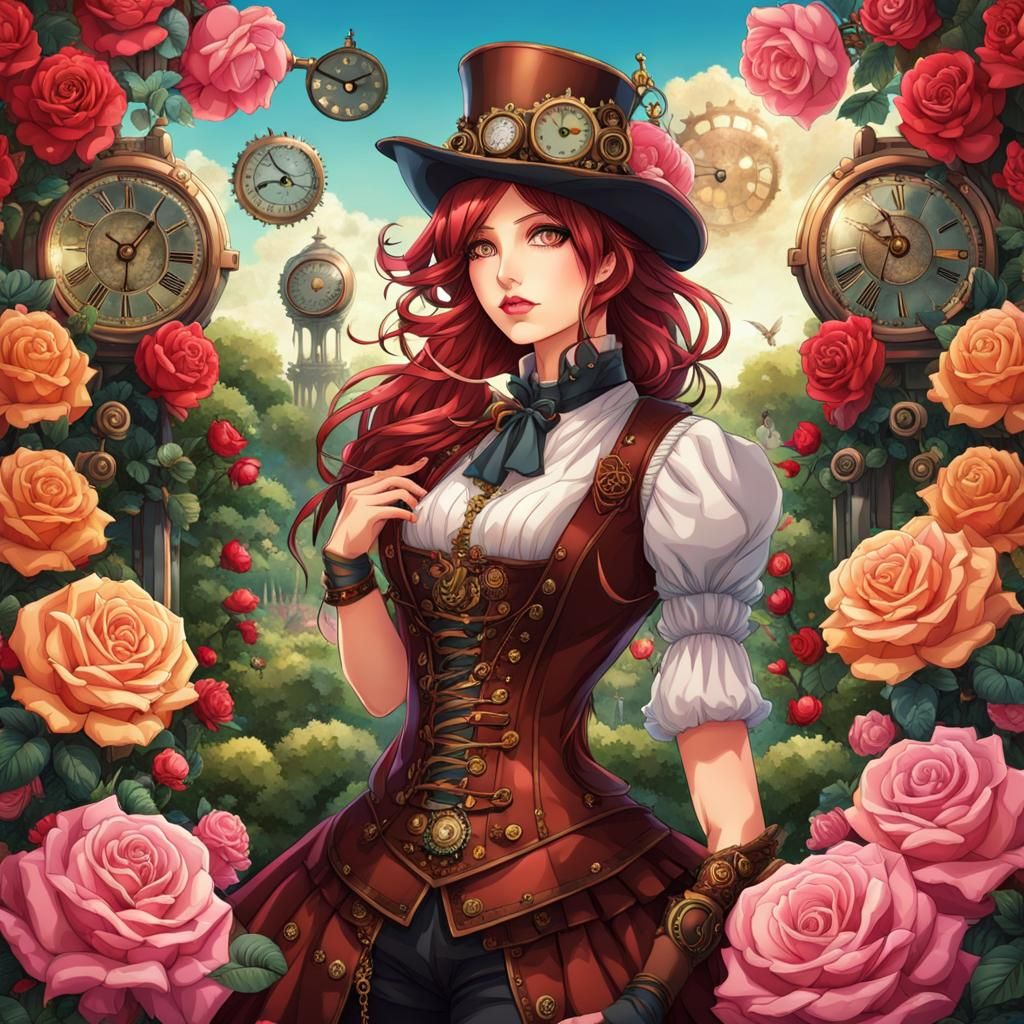 The Time Of Roses - AI Generated Artwork - NightCafe Creator